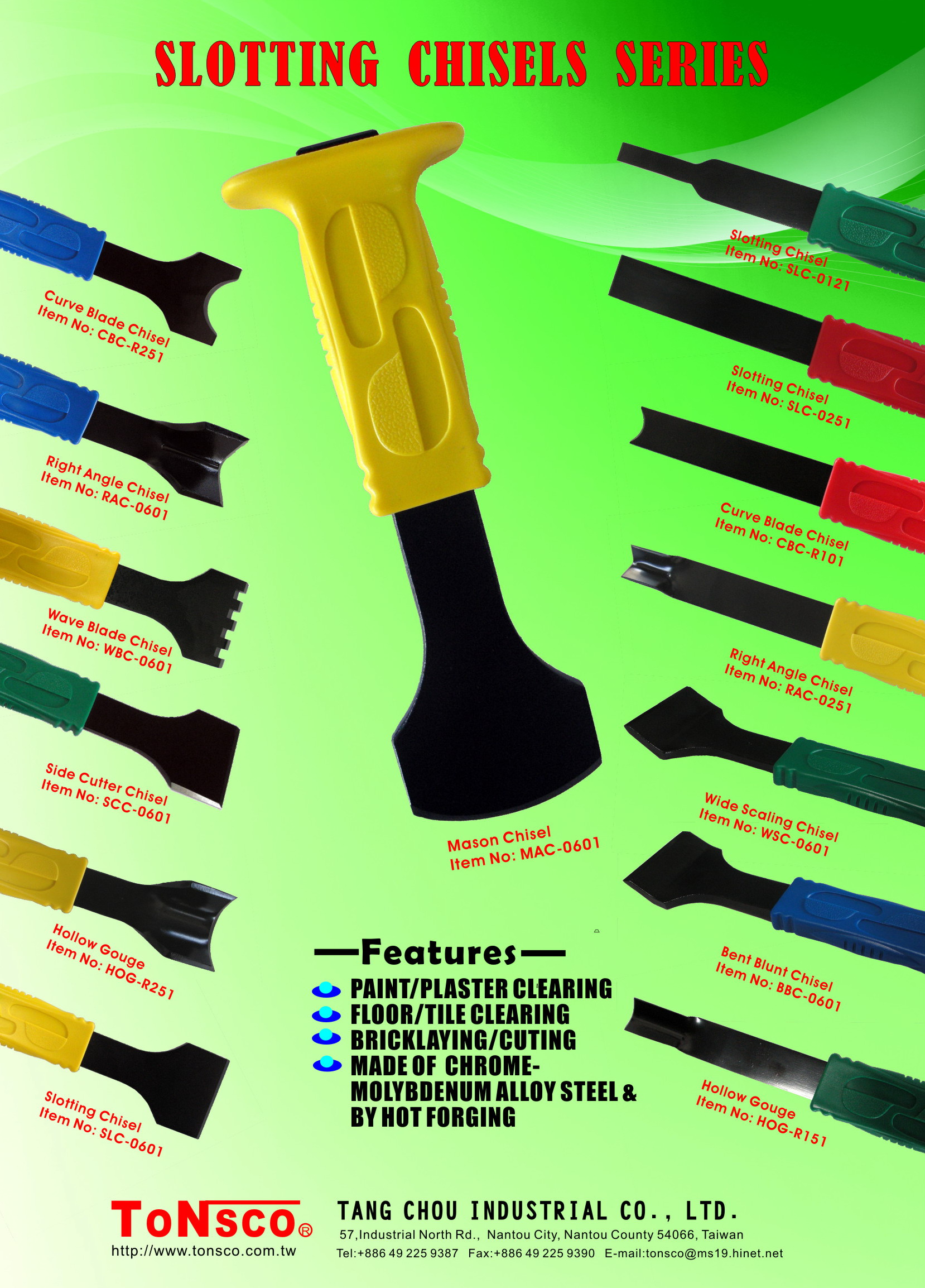 Slotting Chisels Series